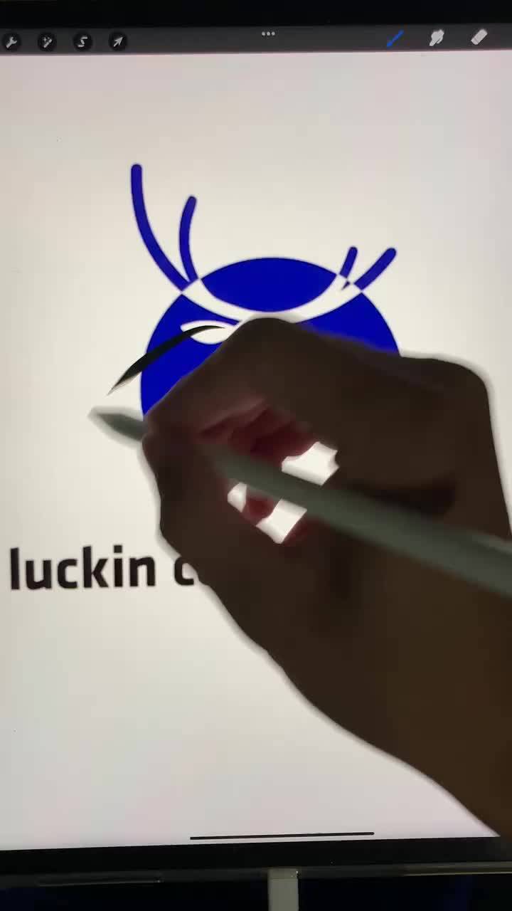绘画设计之瑞幸咖啡