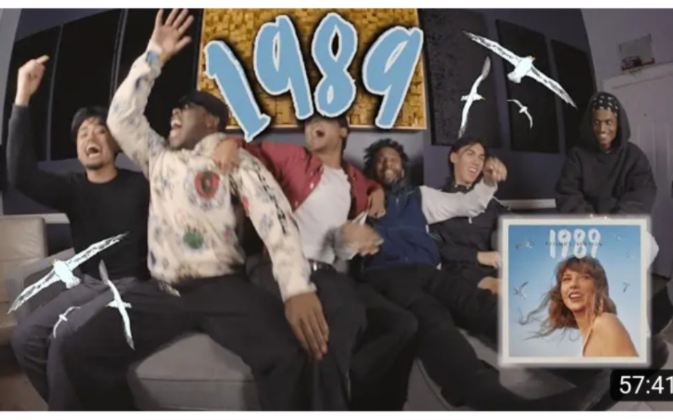 中英双语QFC反应流行圣经【reaction Taylor Swift】泰勒《1989》...