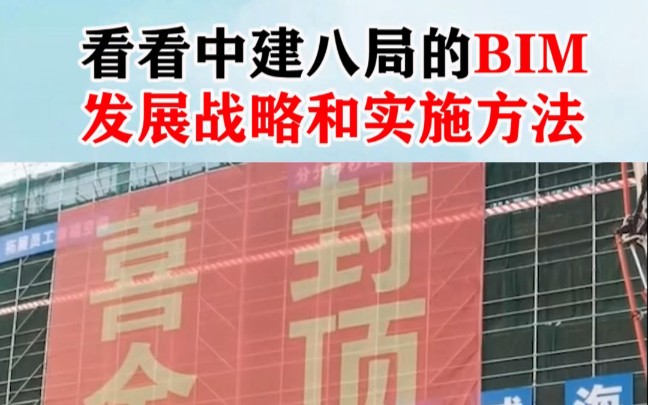 看看中建八局对bim的重视,未来bim一定很重要,后面还有教程,需要的...