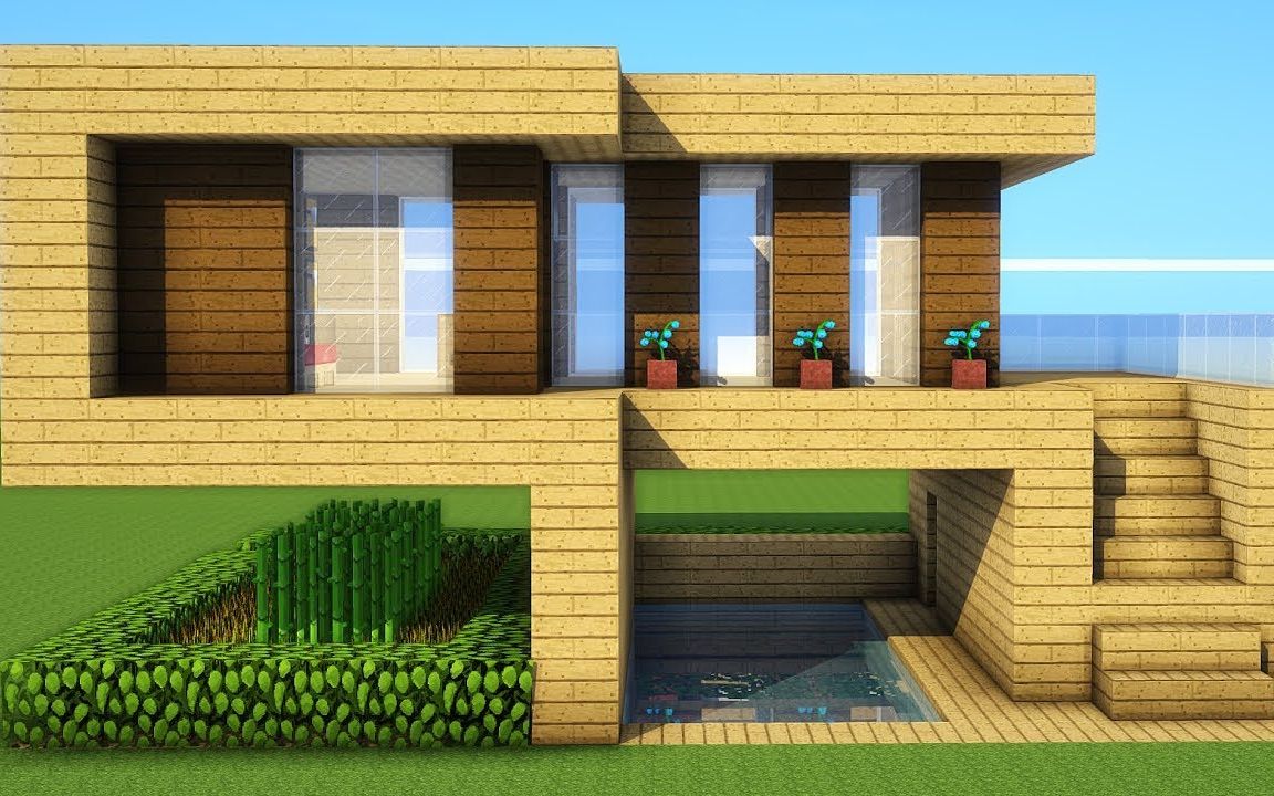 【建筑教程】教你造一个新手向的木制房子