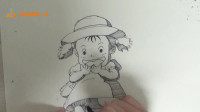 可爱的动漫人物原来也很简单,快来一起动手画画看吧~