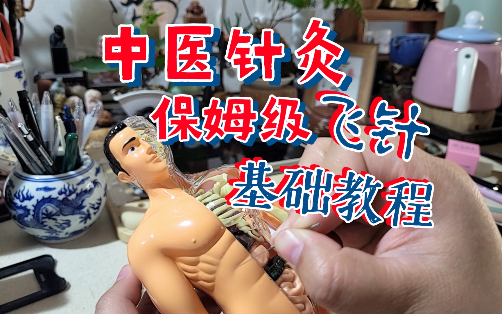 【第一节课】你们要的针灸“飞针”教程来了,一起来学习中医/中医...