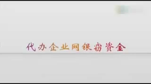 银行业金融案例警示教育片