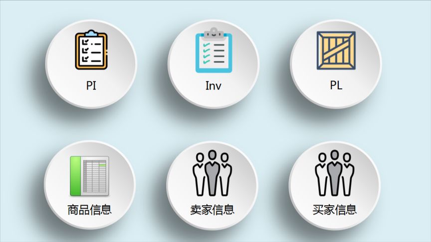 1919进出口贸易通用PL装箱单PI形式发票INV商业发票自动生成Excel