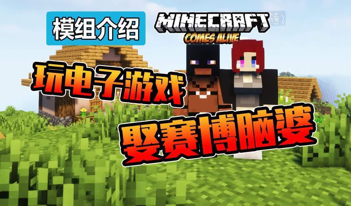Minecraft全新NPC系统!村庄内容重置!村民系统更新!我的世界模组介绍...