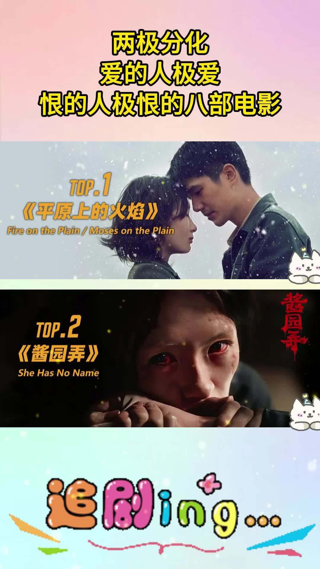 两极分化!爱的人极爱,恨的人极恨的八部电影