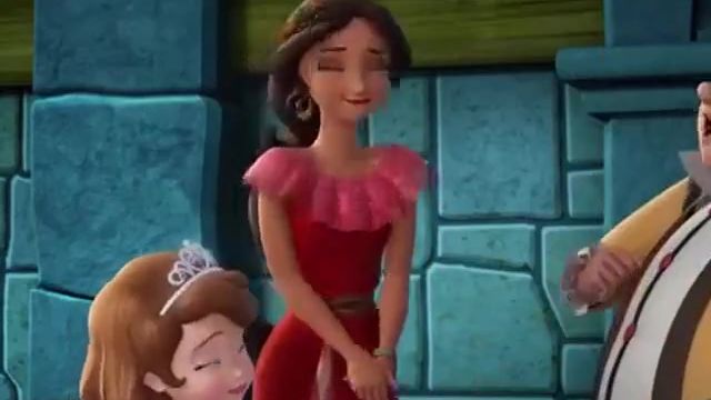 小公主苏菲亚：苏菲亚变小和艾莲娜公主，一起救了安柏公主和王子