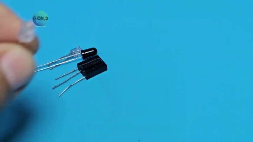 才知道,3个元件制作的电路,就能明白红外线二极管的作用与原理