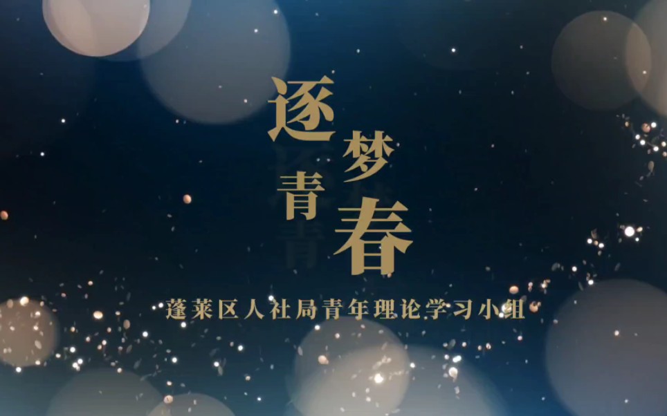 逐梦青春!(青年理论学习小组成果汇报)