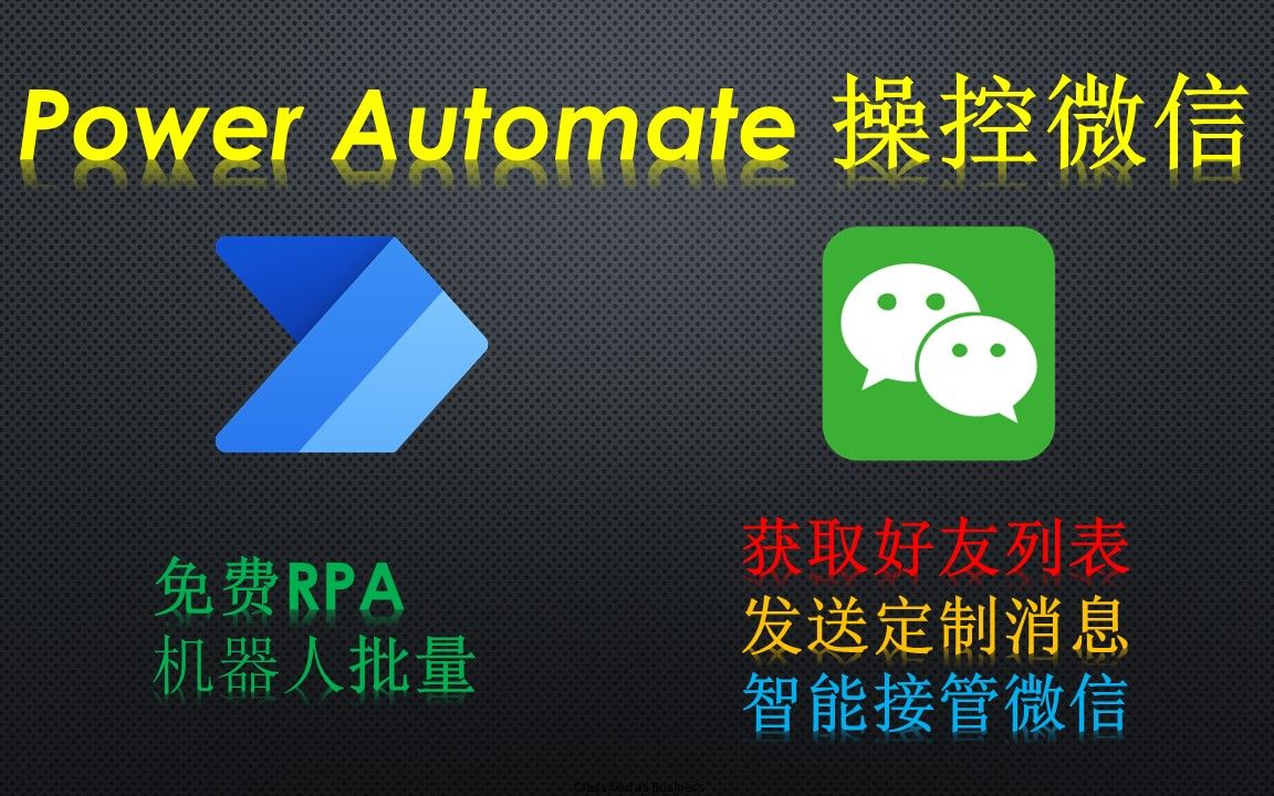 职场必杀技!利用免费RPA机器人操控微信,自动给同事朋友发送新年...
