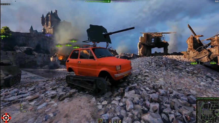 坦克世界国服错过了‘装甲车’模式玩法 启动 砰砰砰