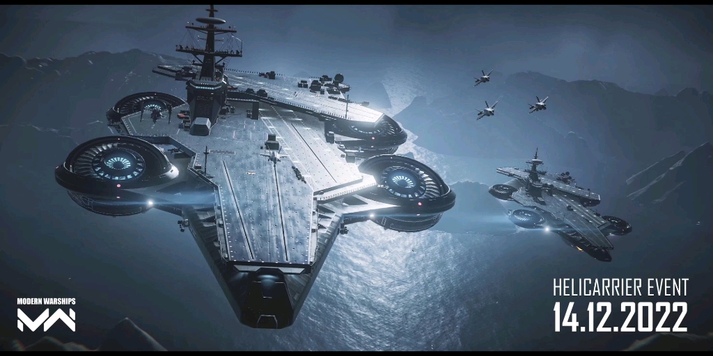 【现代战舰】空天航母模式真的要来啦!