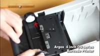 Argox立象OS214PLUS条码列印机不乾胶标籤碳带热敏转印洗衣店乾洗