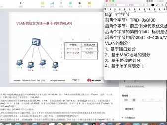 13、华为网络技术vlan的原理与配置
