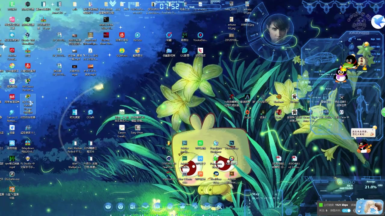 二层交换机+集线器 简单配置方法