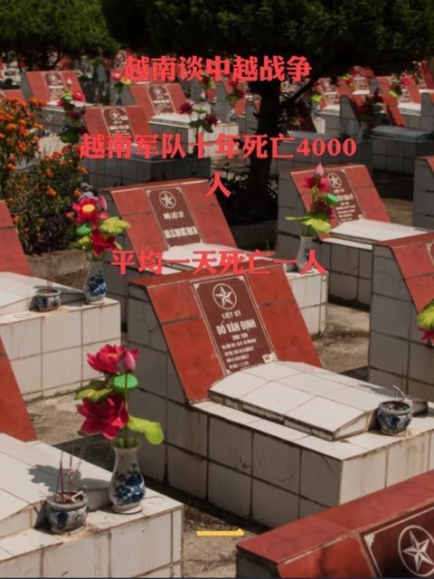 越南谈中越战争:越南军队十年死亡4000人,平均一天死亡一人 #对越...