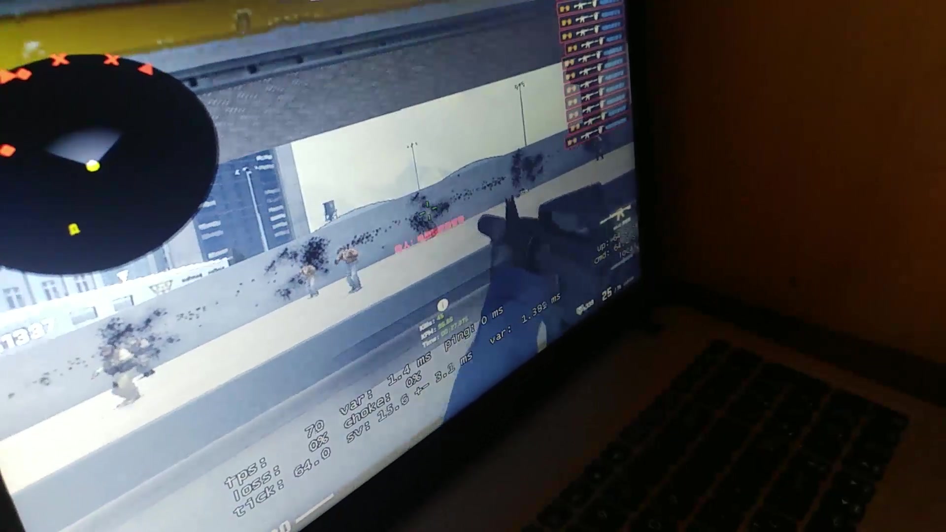 《csgo》 普通笔记本玩家精英大师白银的练枪水平,超过我你就是下...