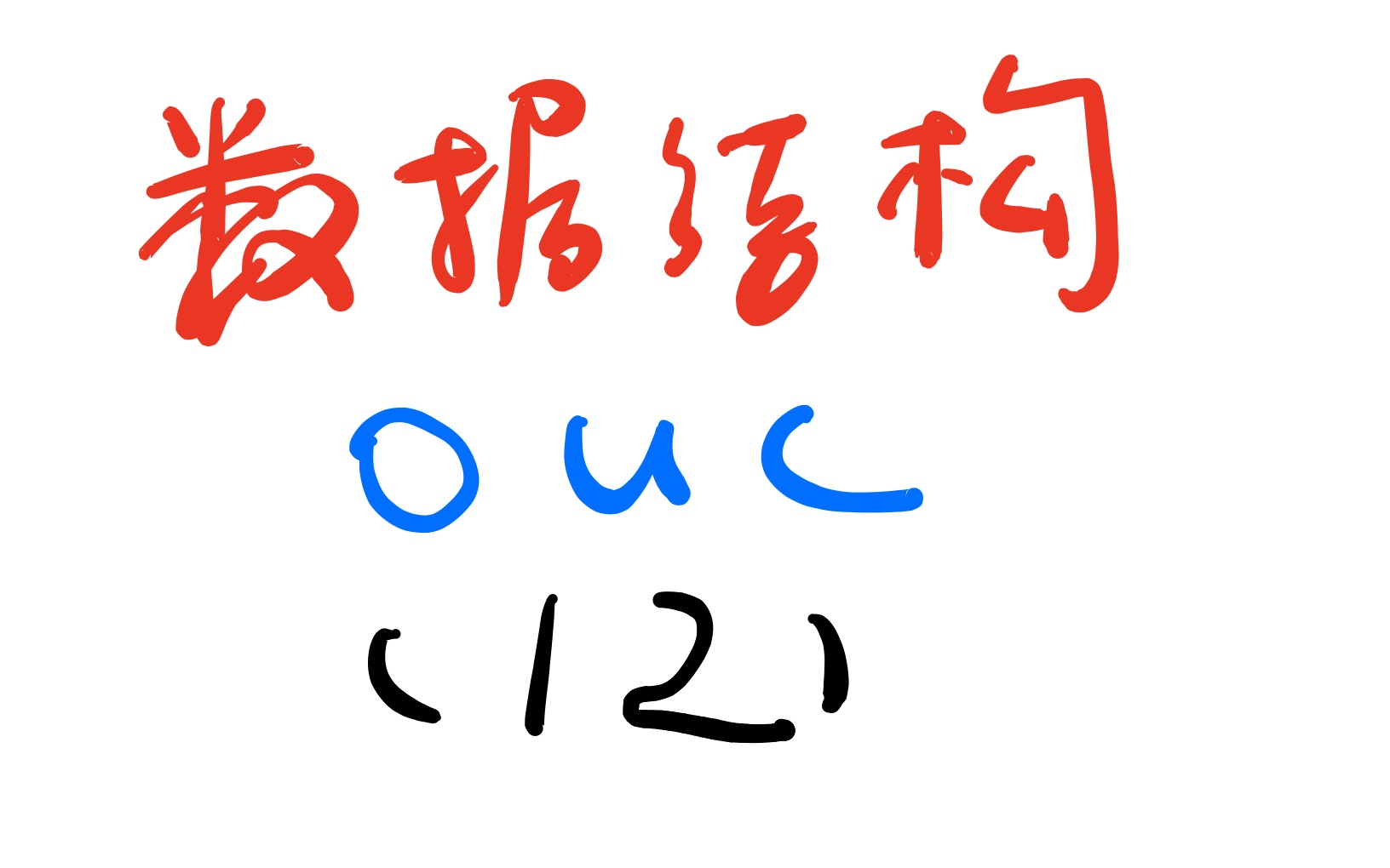 中国海洋大学 数据结构与算法2020春季学期 刘超 第十二周(图的遍历...