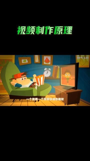 视频动画制作原理 #儿童 #科普 #动画