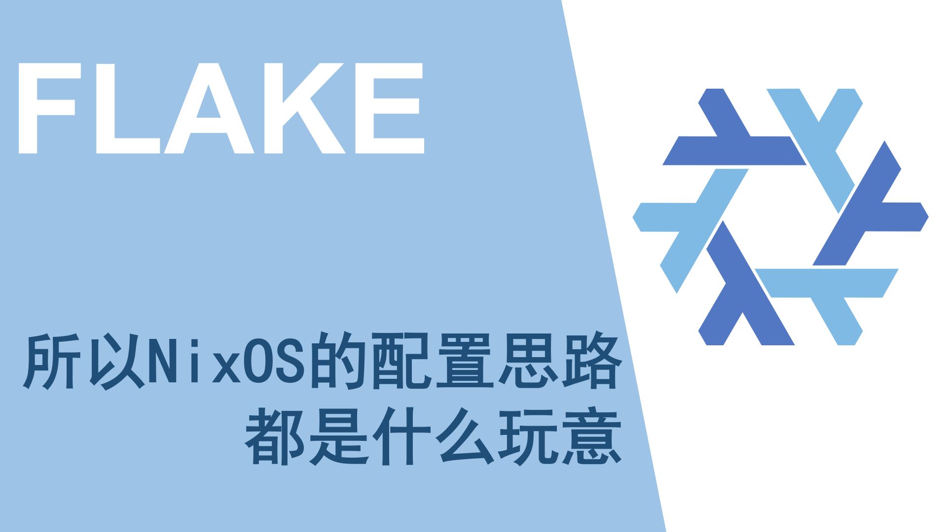 所以NixOS的配置思路都是什么玩意【NixOS】