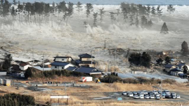 海啸有多恐怖?看看日本受海啸侵袭就知道了!破坏力超强!
