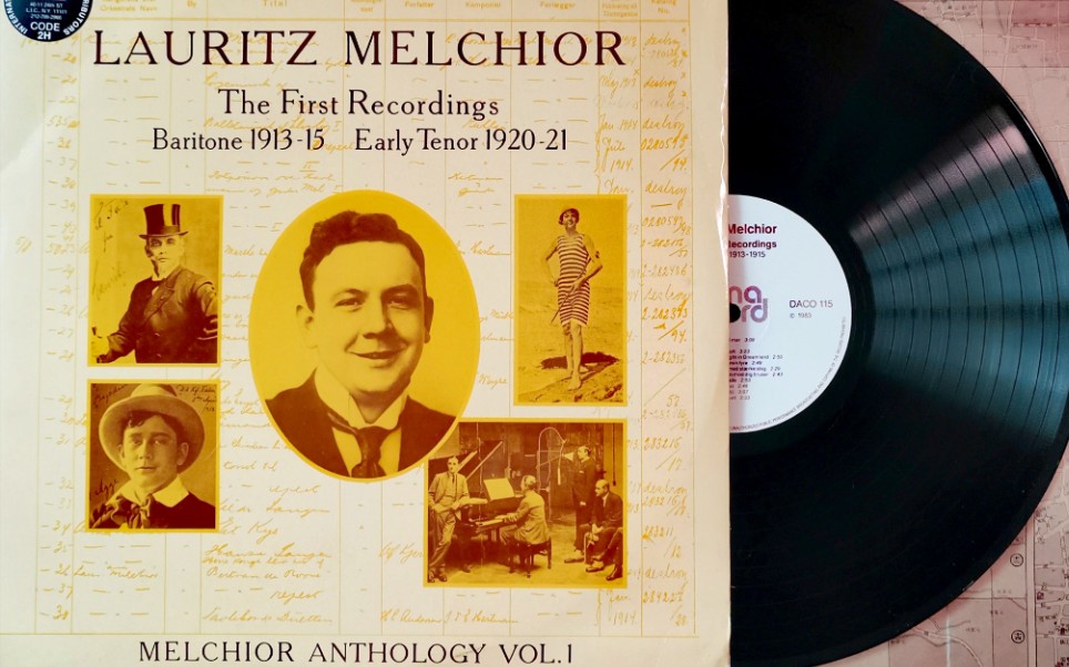 瓦格纳英雄男高音之王梅尔基奥尔(Lauritz Melchior)早期男中音时代...