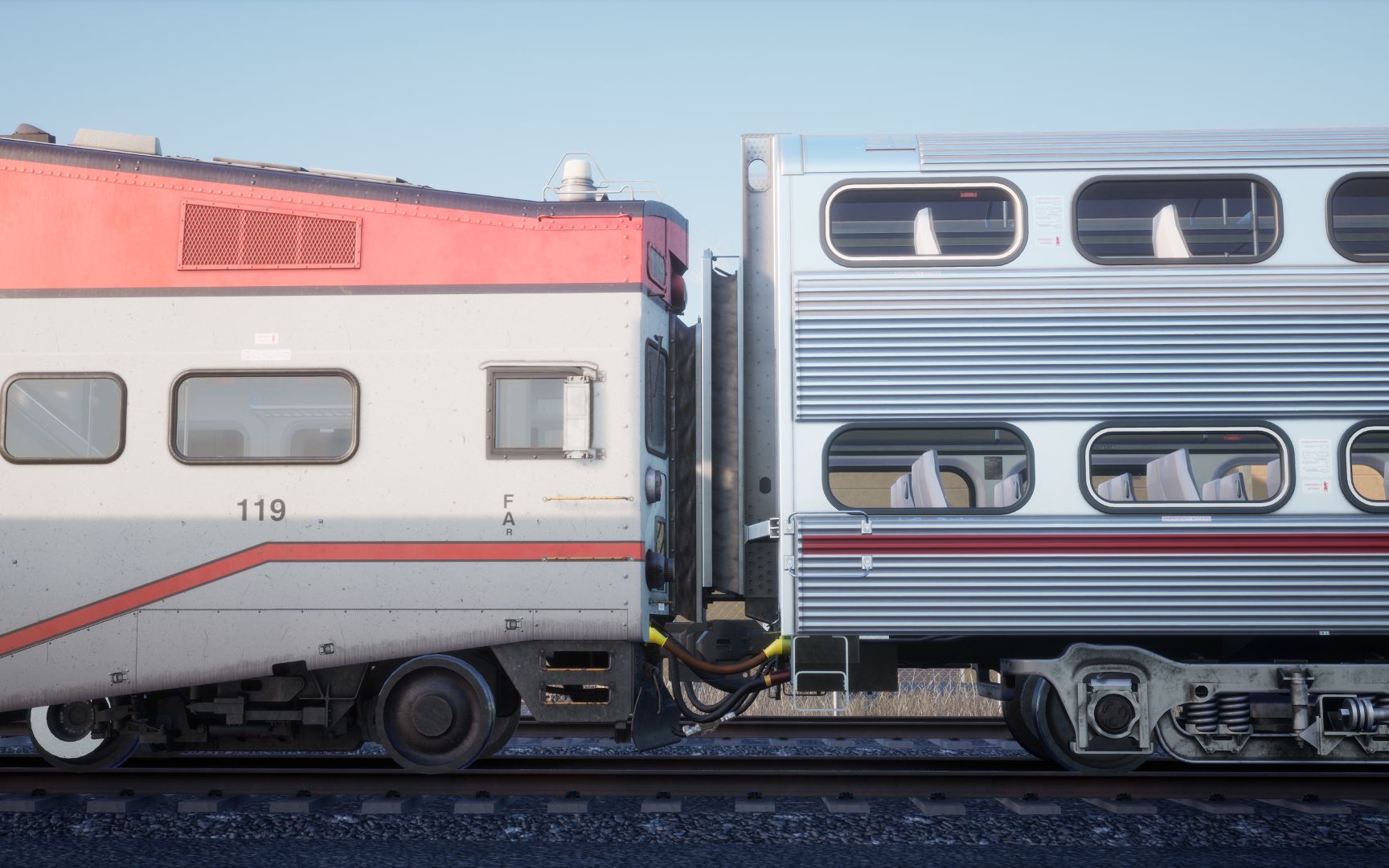 模拟火车世界2-调车失误导致的奇葩编组