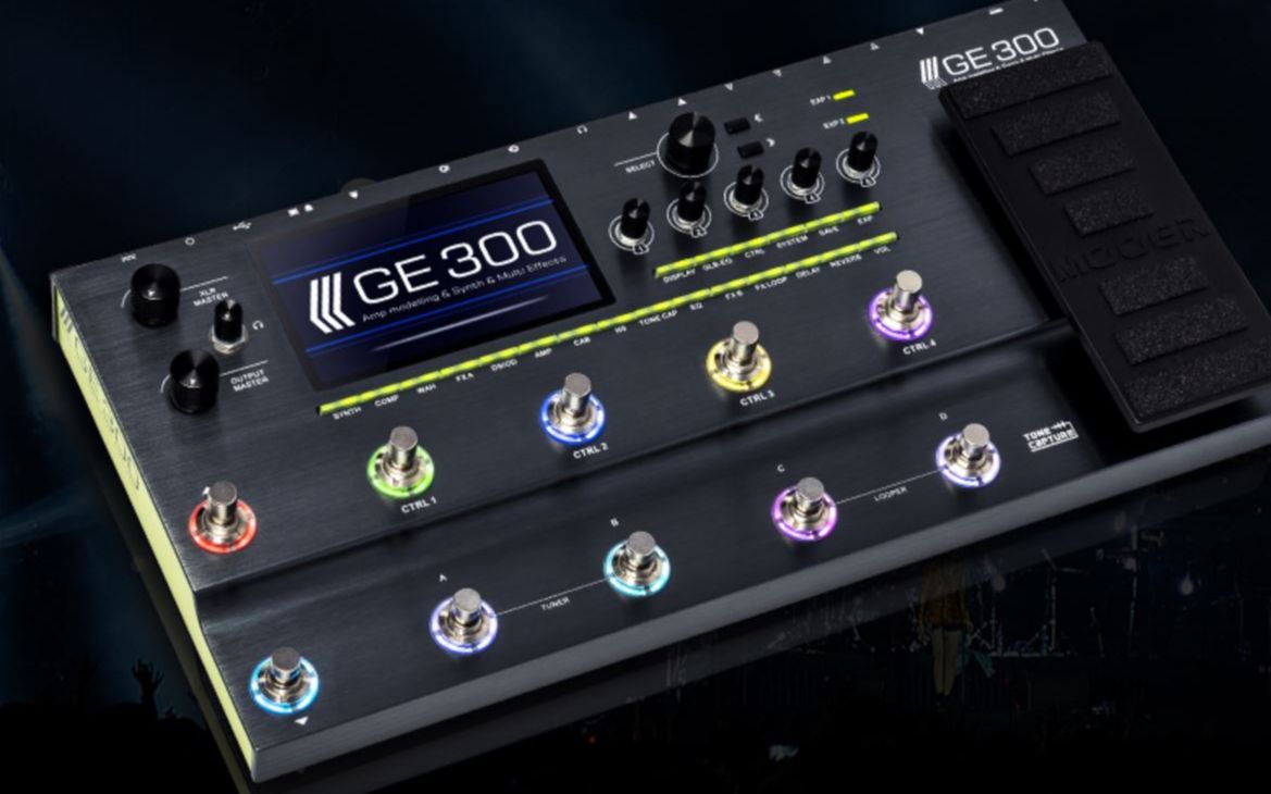 魔耳GE300电吉他综合效果器上手操作教程测评