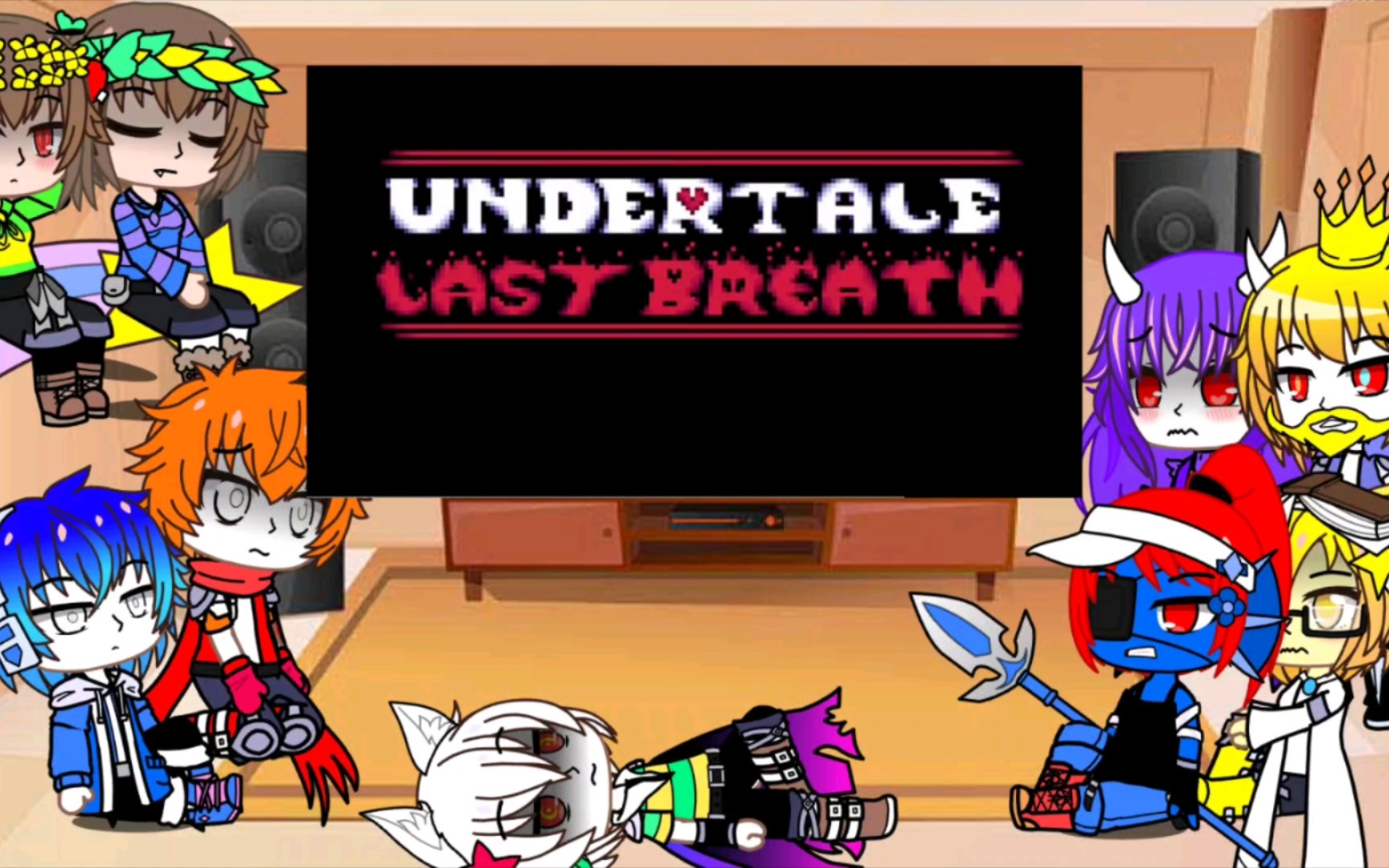 传说之下反应最后的呼吸(结尾乱入)Undertale reacts Last Breath