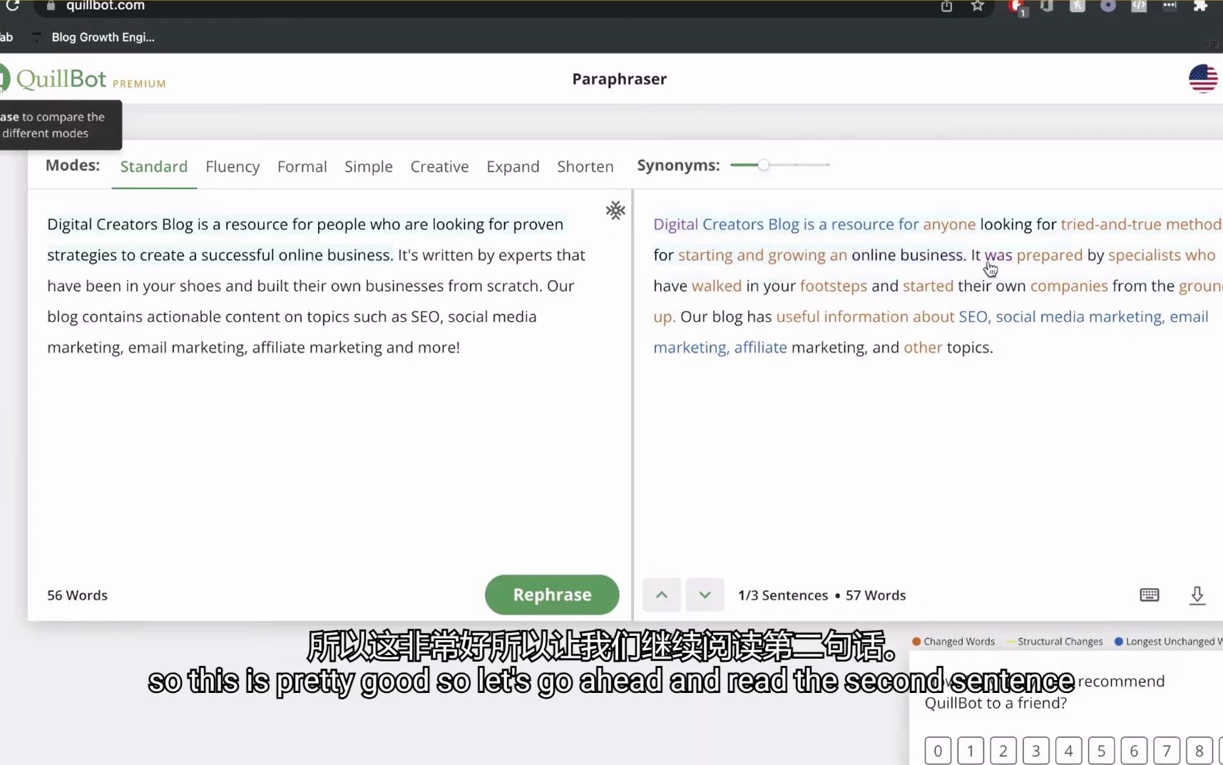 AIGC利器篇:QuillBot Review & Tutorial_Best Paraphrasing AI Writer