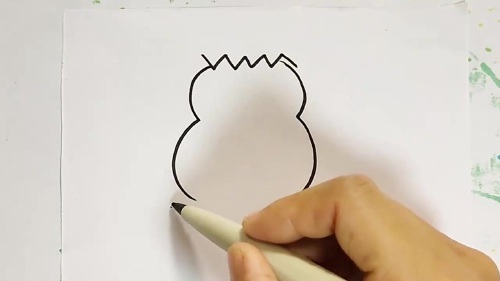 小鸡简笔画来了!