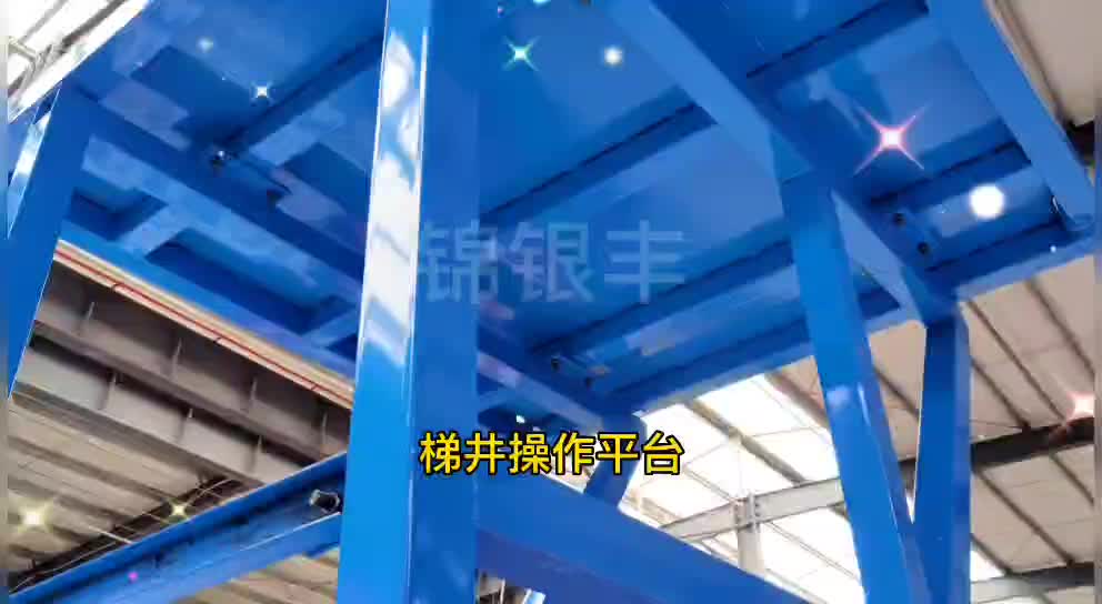 定型防护,工地建筑梯井操作平台,重复利用,更省钱#抖音