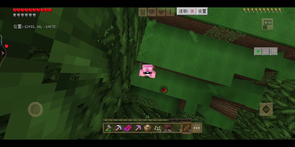 我的世界 历经九九八十一难终于找到丛林找到竹子,差点没哭出来