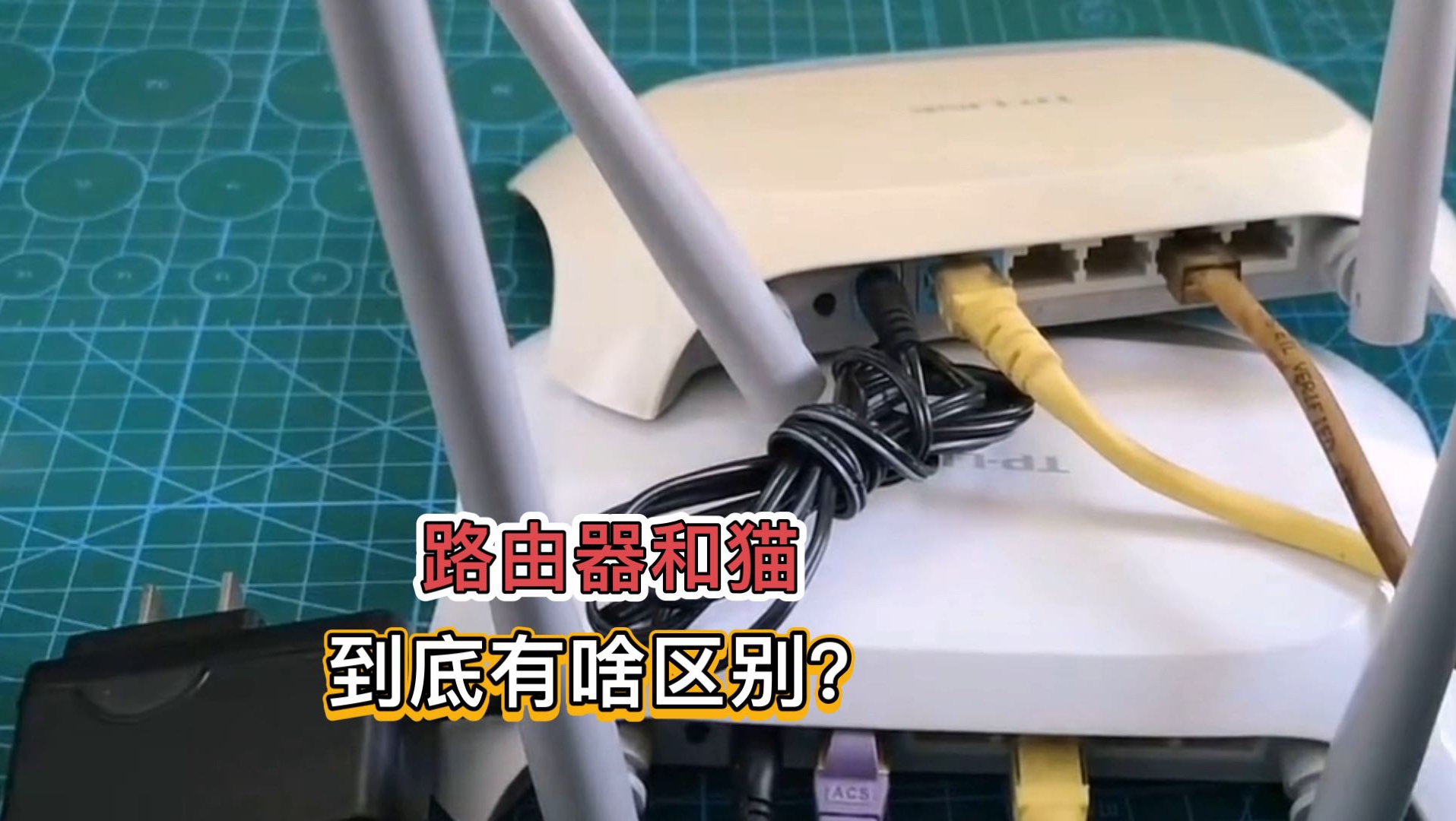 还有人分不清路由器和猫的区别?一分钟搞懂