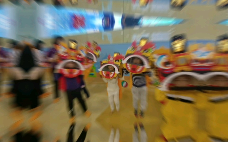中国节日故事之春节醒狮大会,通过生动有趣的手工表演课堂,让孩子们...