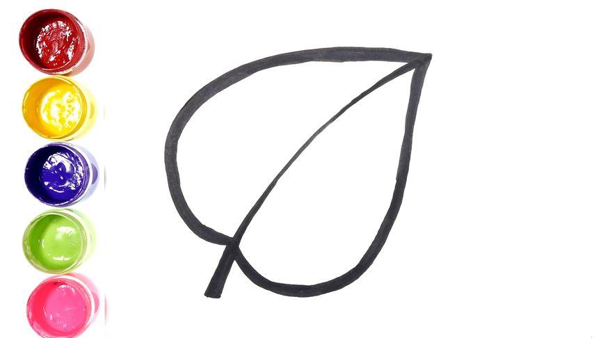 简笔画树叶合集|教你如何画枫叶、杨树叶、四叶草|儿童绘画教程