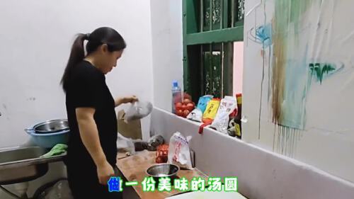 我偏爱做扁汤圆,你们的汤圆是怎么做的呢