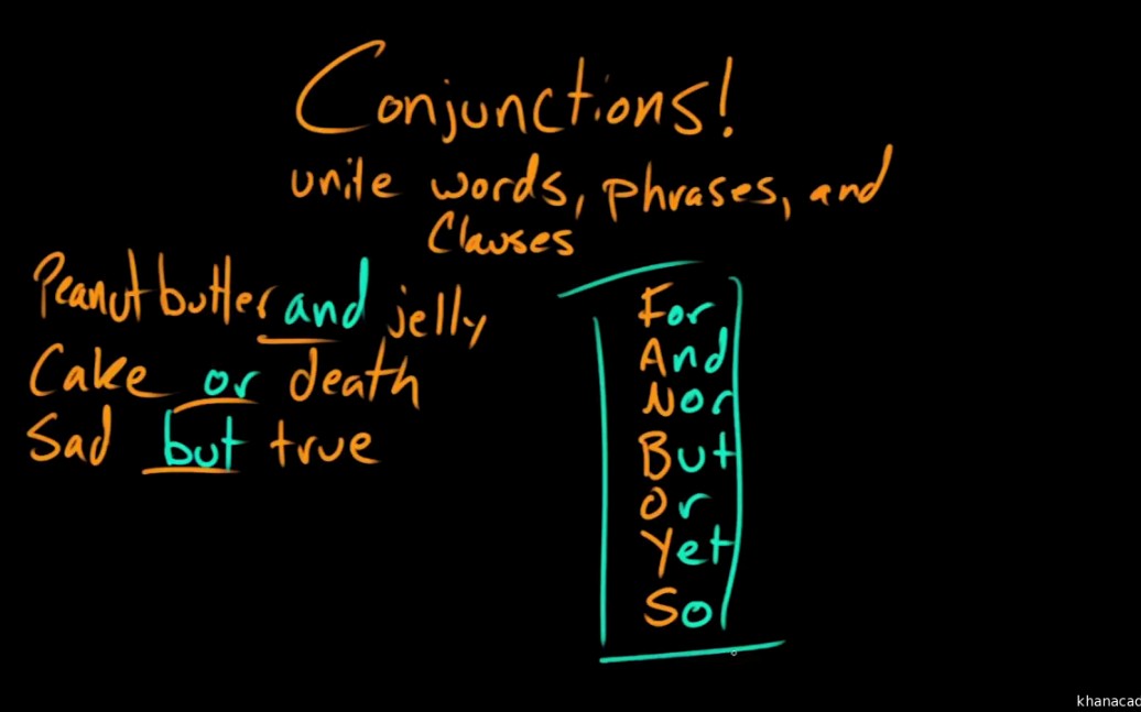 【可汗学院】【转载】英语中的并列连词 中文字幕