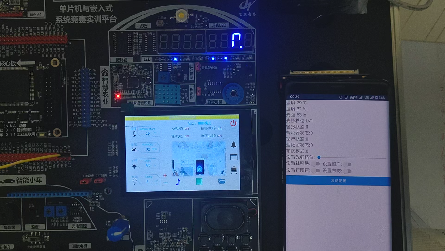 一套智能家居系统
