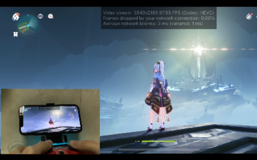 【原神】pc完美串流手机,无黑边。比云原神画质更好的手机体验pc...