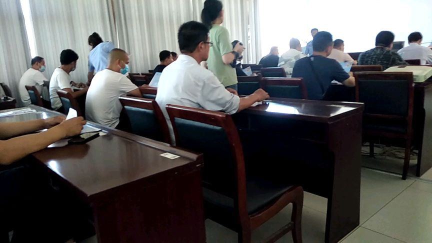 山西平陆公安交通管理大队东部矿区驾驶员交通安全培训会