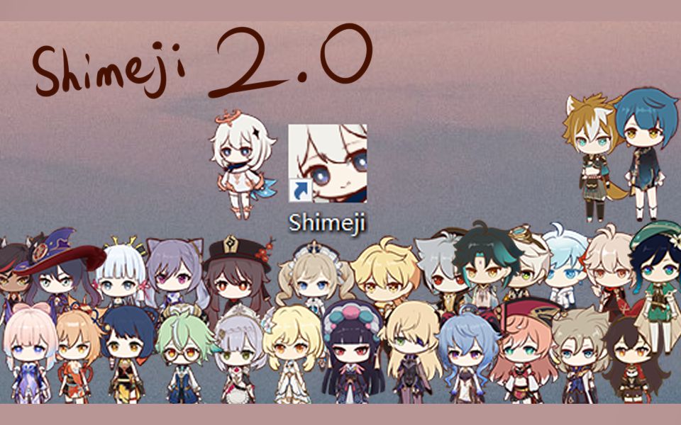 【原神】桌宠 全角色(2.8前) 上_原神