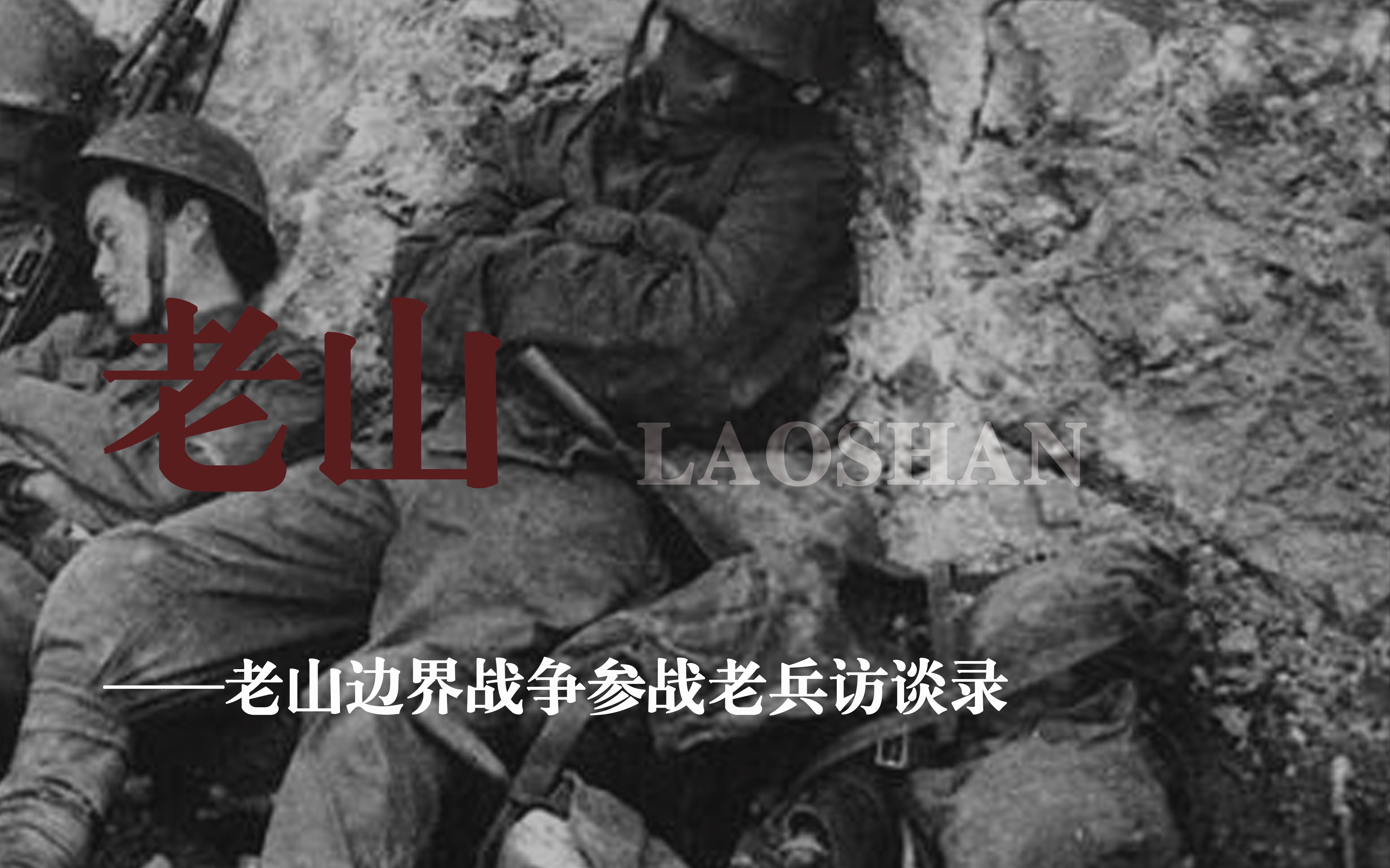 对越自卫反击战参战老兵访谈录——《老山》