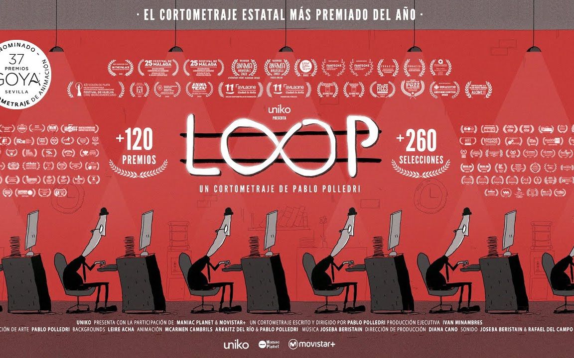 人类的本质就是「重复」?获奖动画短片《LOOP》