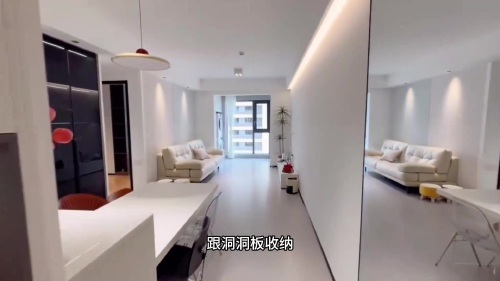 分享他家两居室新房,做开放式厨房,全屋效果真心不错哈,分享下