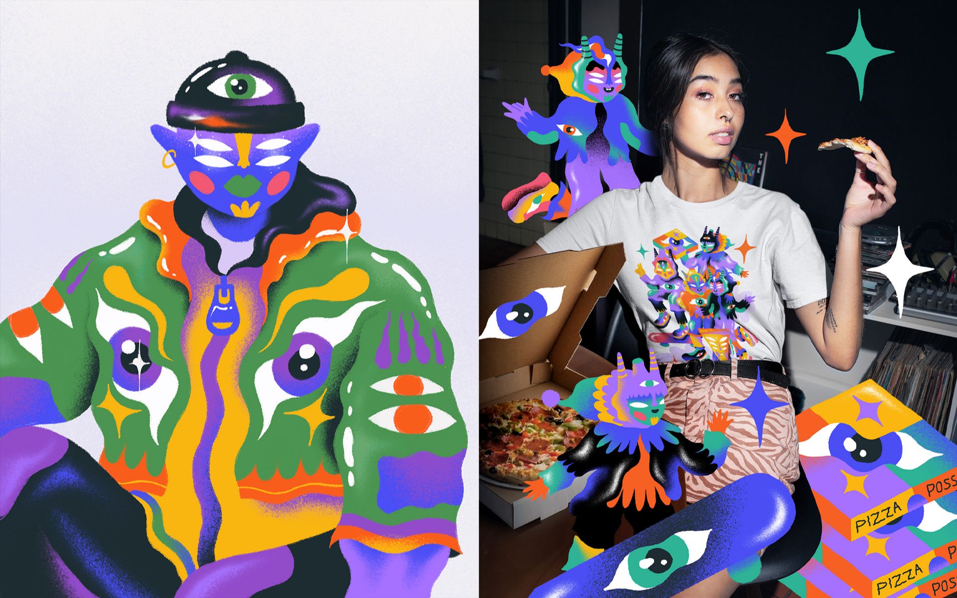 分析这张插画,要像拆炸弹一样仔细