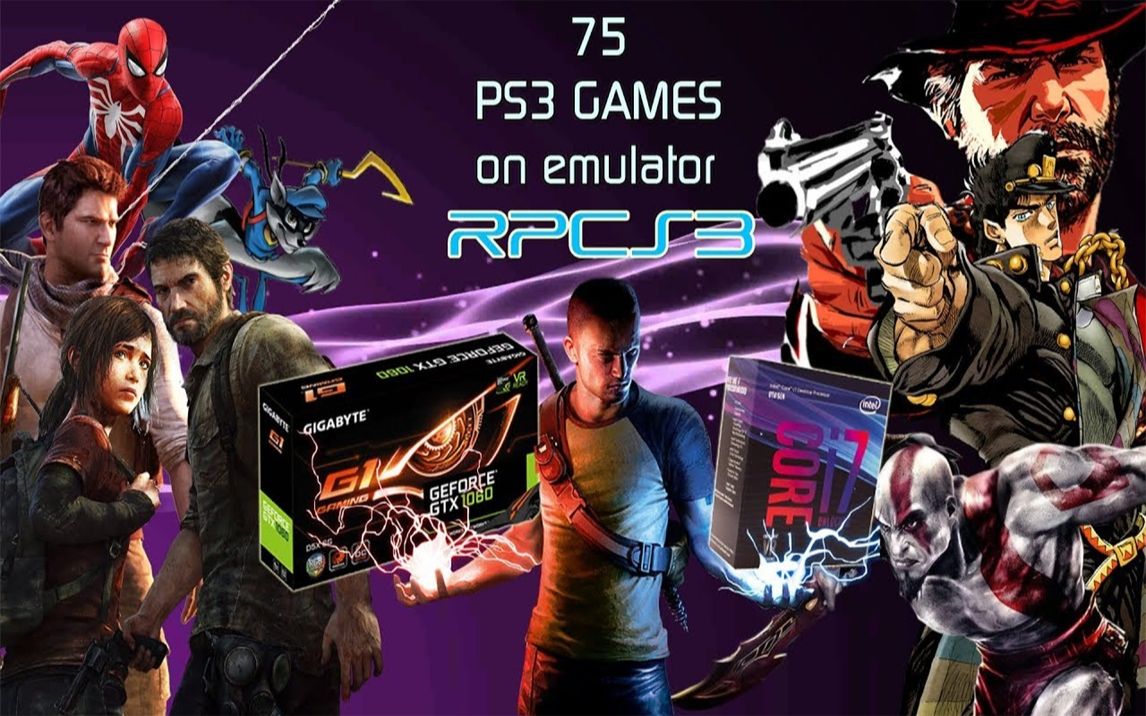 PS3模拟器《RPCS3》 游戏性能测试 GTX 1060(6G)+ i7-8700K(4.3...
