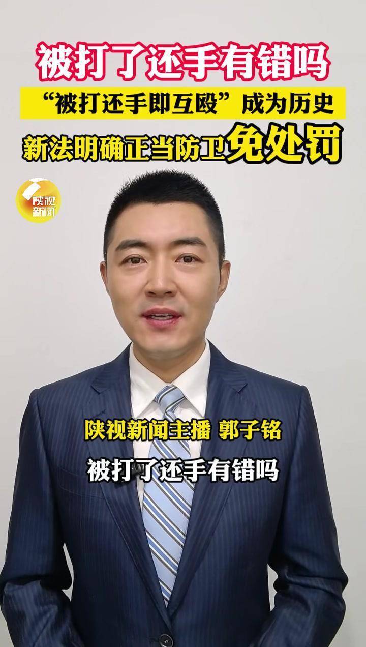 被打了还手有错吗?“被打还手即互殴”成为历史!新治安管理处罚法来...