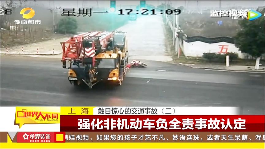触目惊心的交通事故!非机动车主付出生命代价,承担事故全责