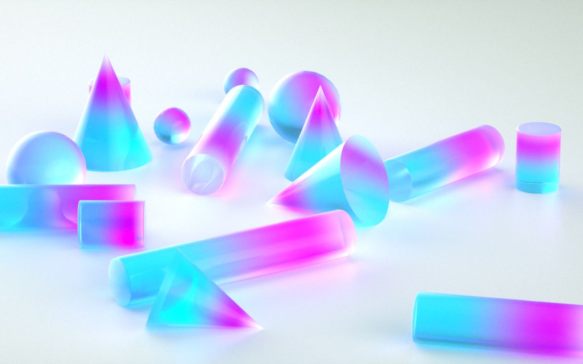 《轻松学习C4D》直播答疑——彩色玻璃渲染技巧 2021.06.27